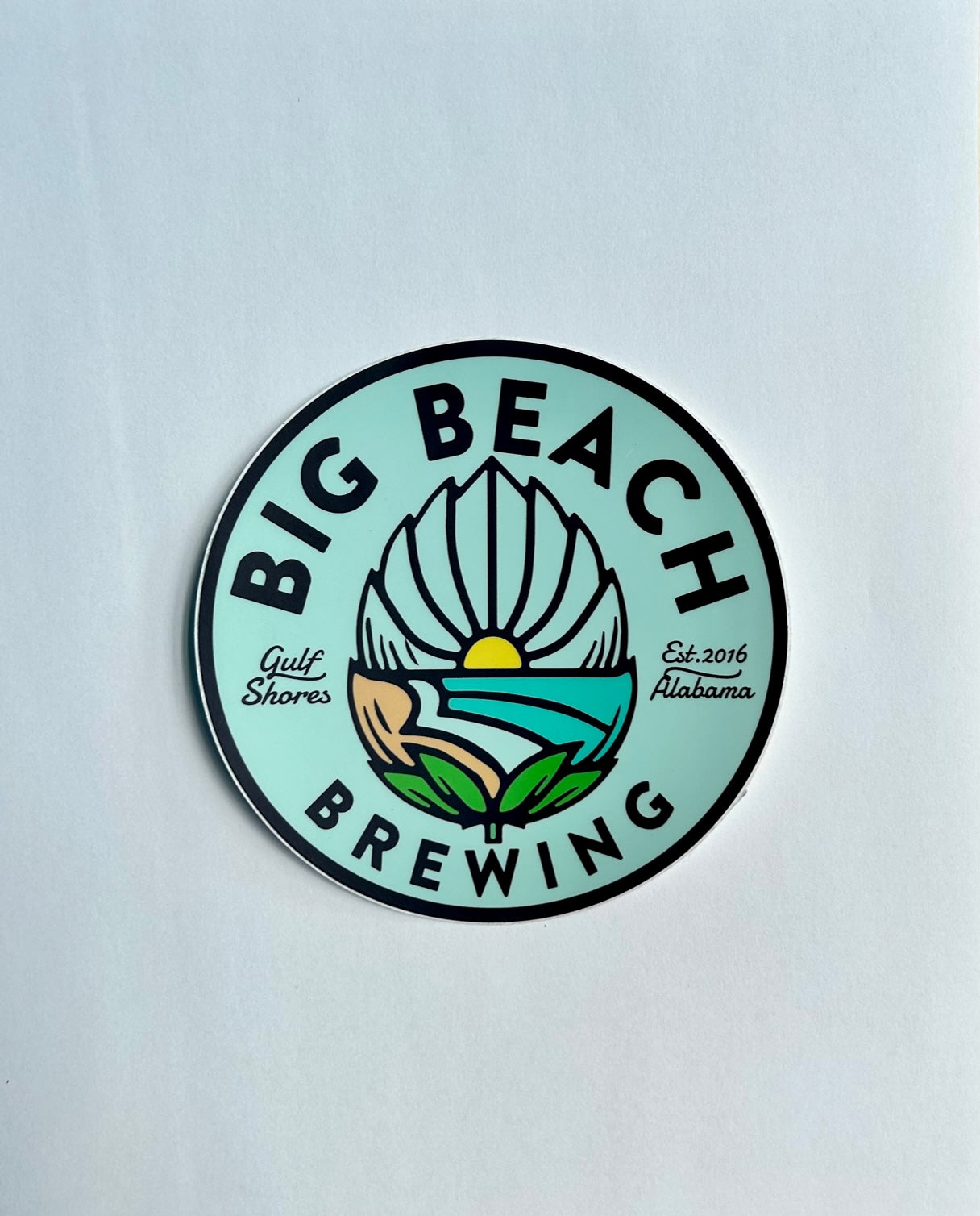 5" Big Beach Hop Logo Sticker – Big Beach Brewing Company